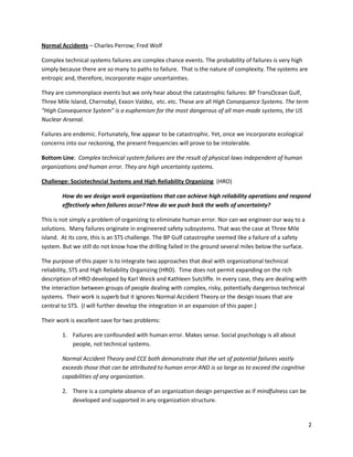 Complex Systems Failure: Designing Reliability Teams - 2012 STS ...