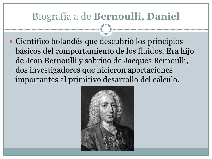 Daniel Bernoulli Discovery