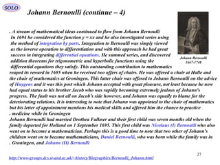 Daniel Bernoulli Full Name