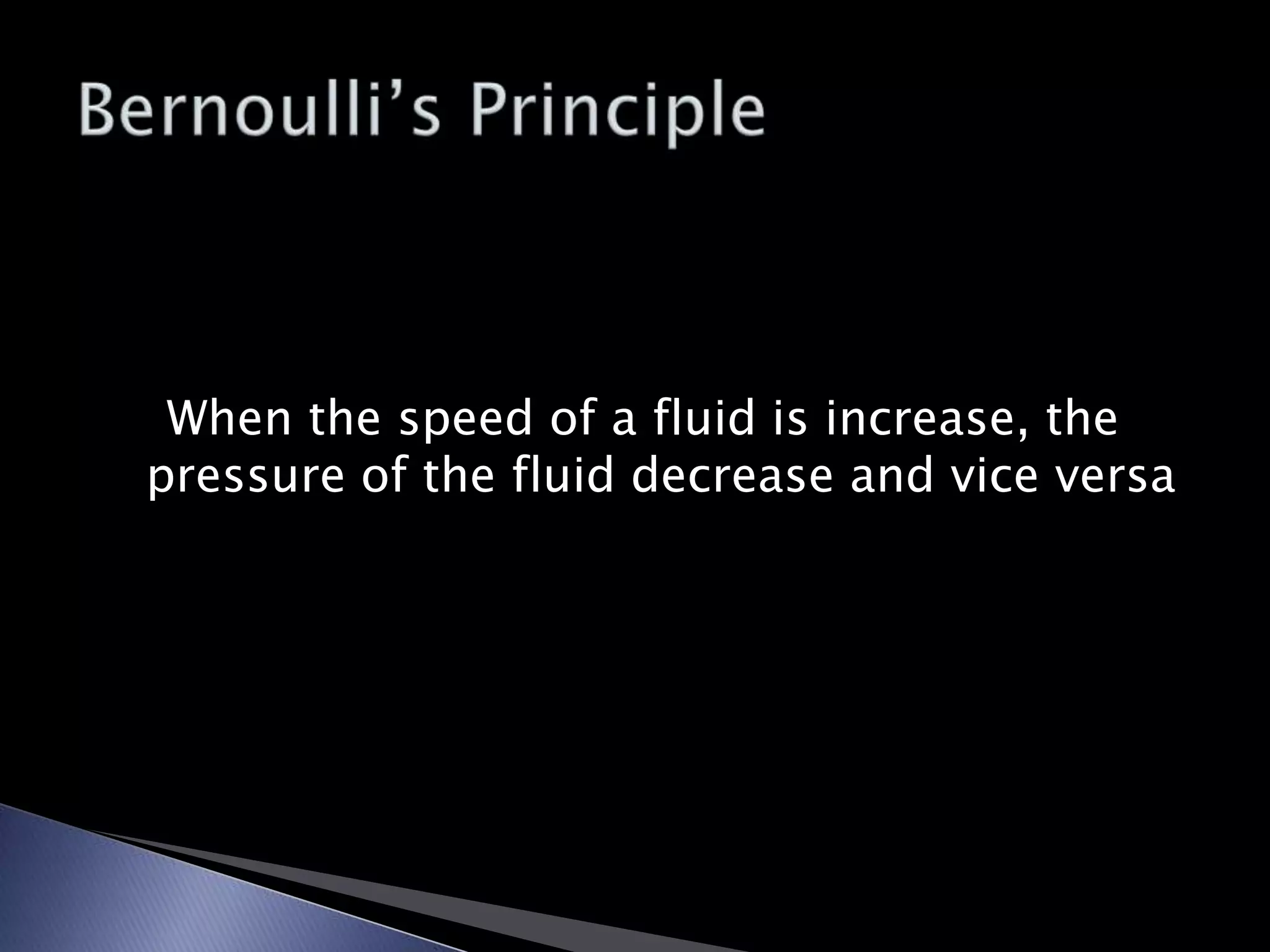 Bernoulli Principle | PPTX | Physics | Science