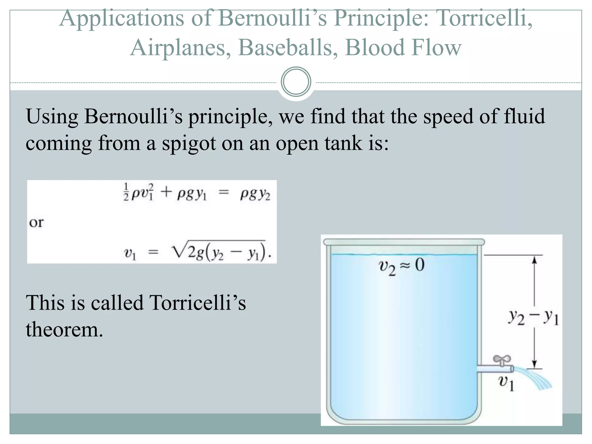 Bernoullis Theorem (proof and explaination) | PPTX