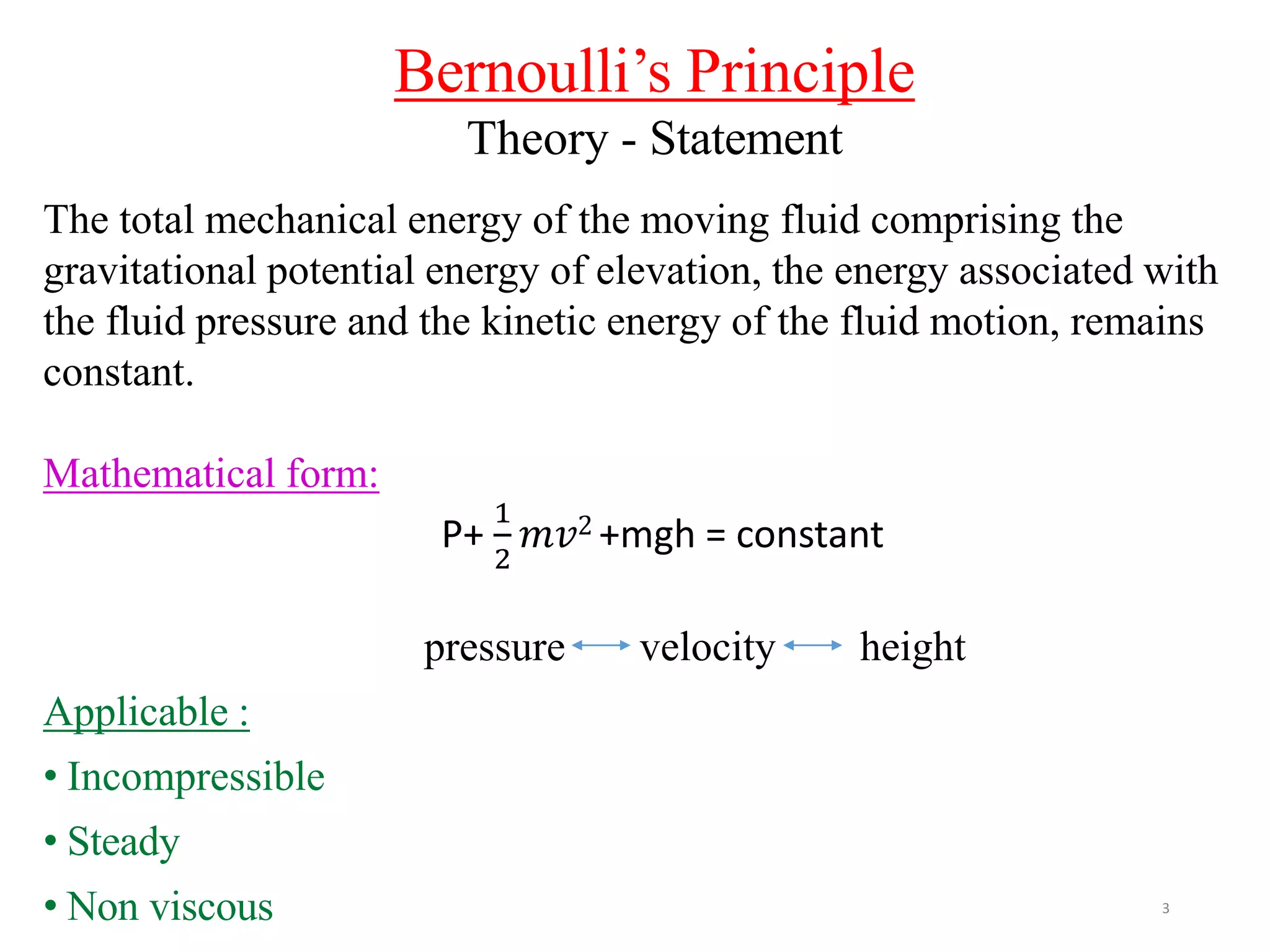 Daniel Bernoulli Equation What Is Bernoulli S Principle A Simple