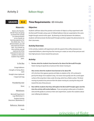 bernoullis principle of fluids and their properties | PDF