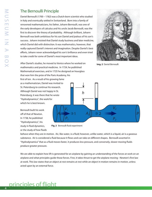 bernoullis principle of fluids and their properties | PDF