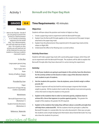 bernoullis principle of fluids and their properties | PDF