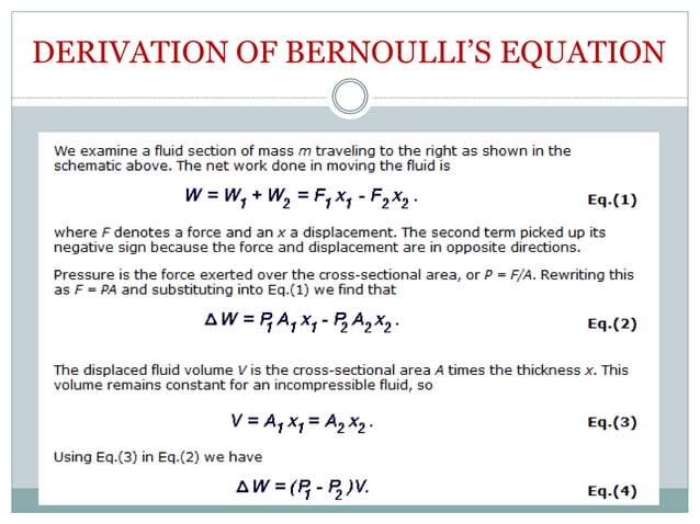 bernoullis-THEOREM application and its derivations | PPT
