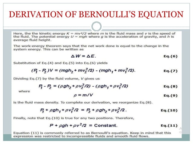 bernoullis-THEOREM application and its derivations | PPT