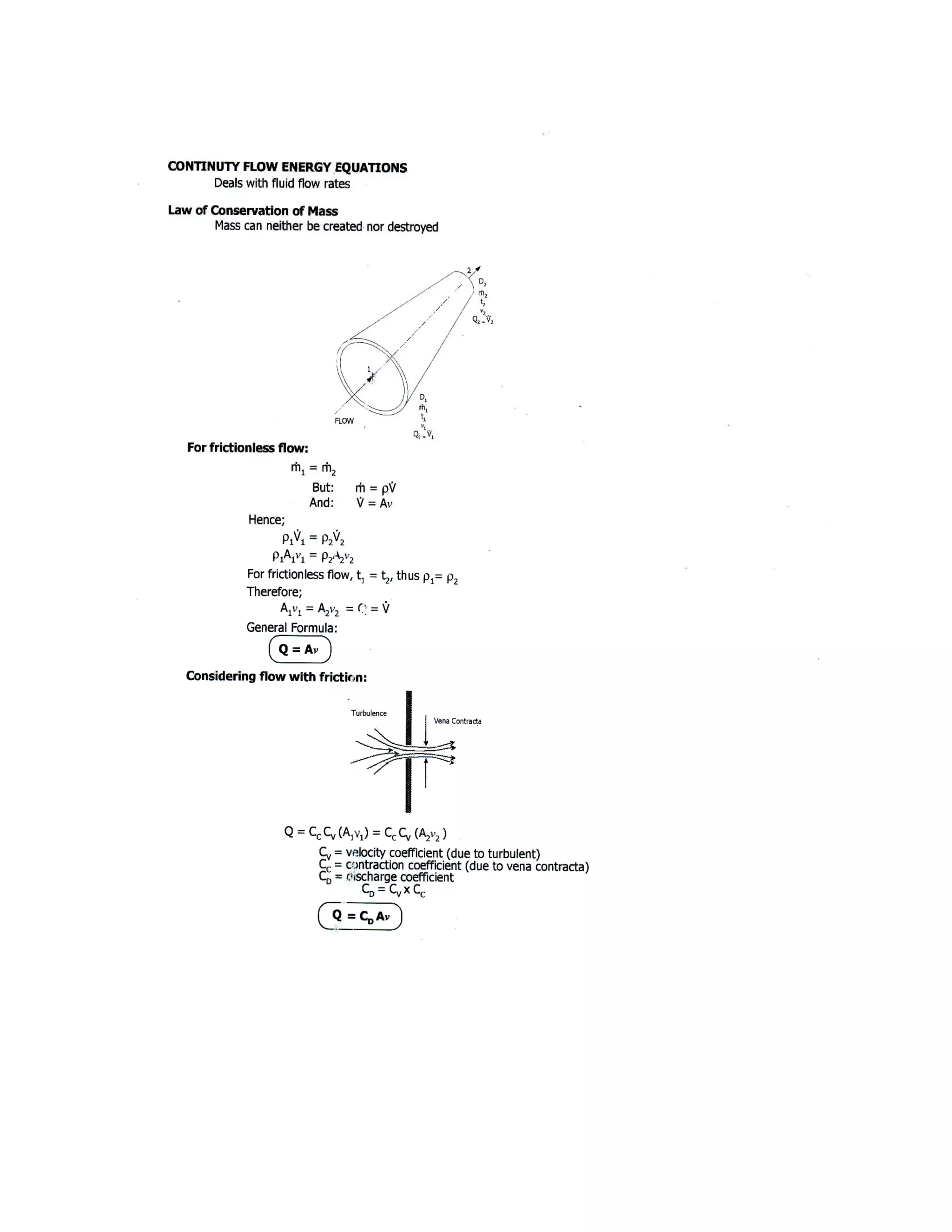 Bernoulli's equation | PDF