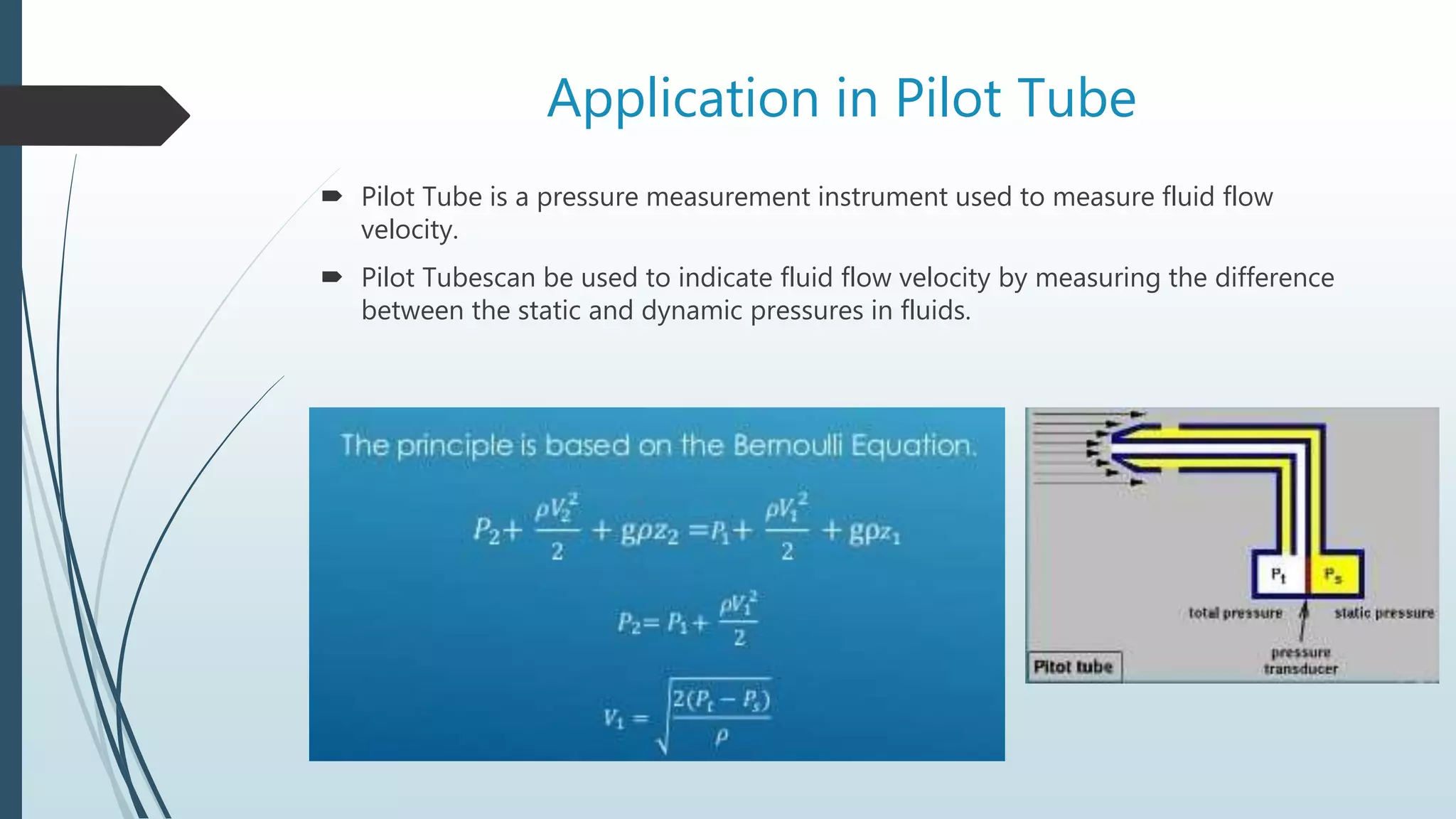 Bernoulli’s equation and its significance | PPTX