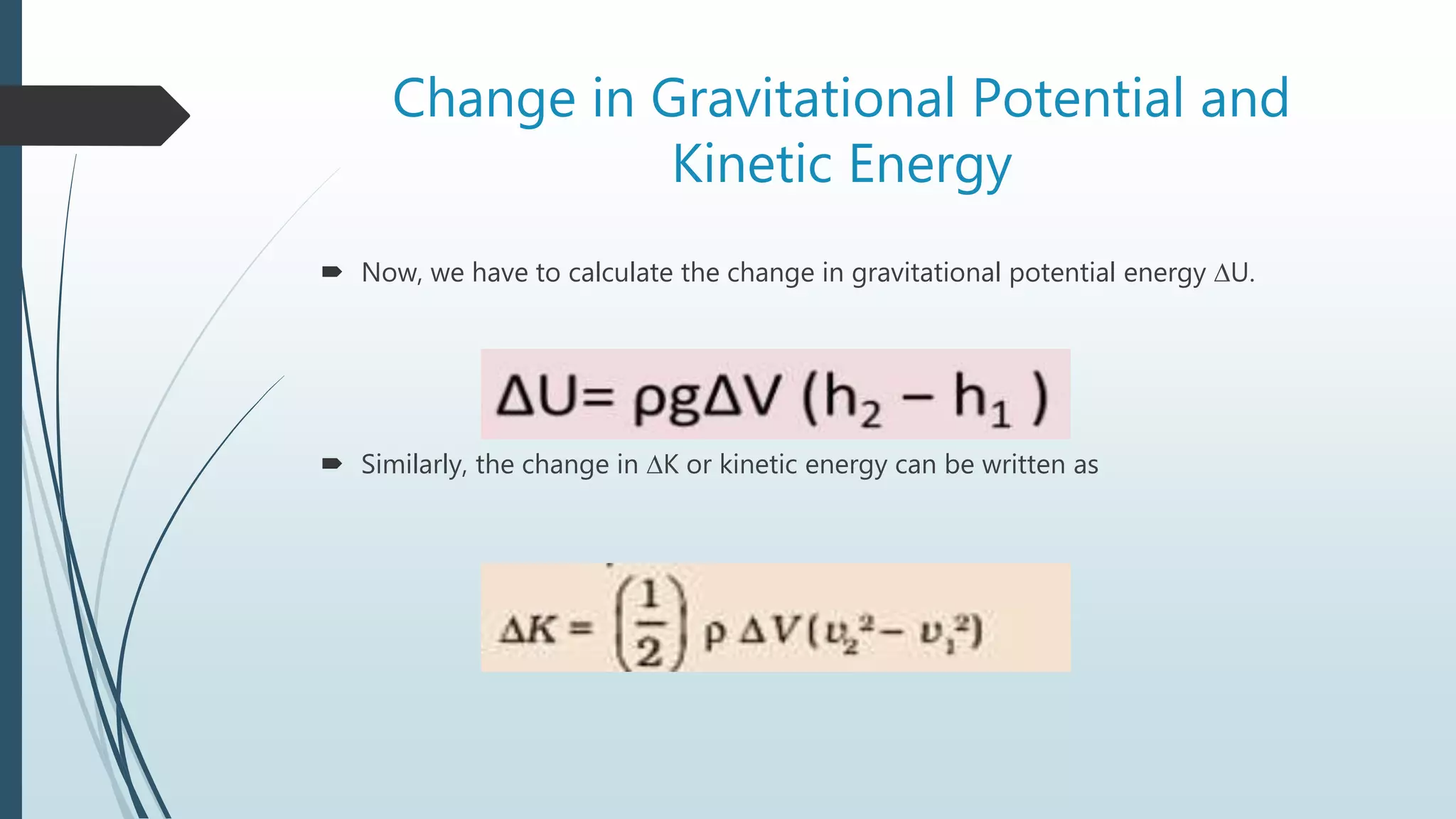 Bernoulli’s equation and its significance | PPTX