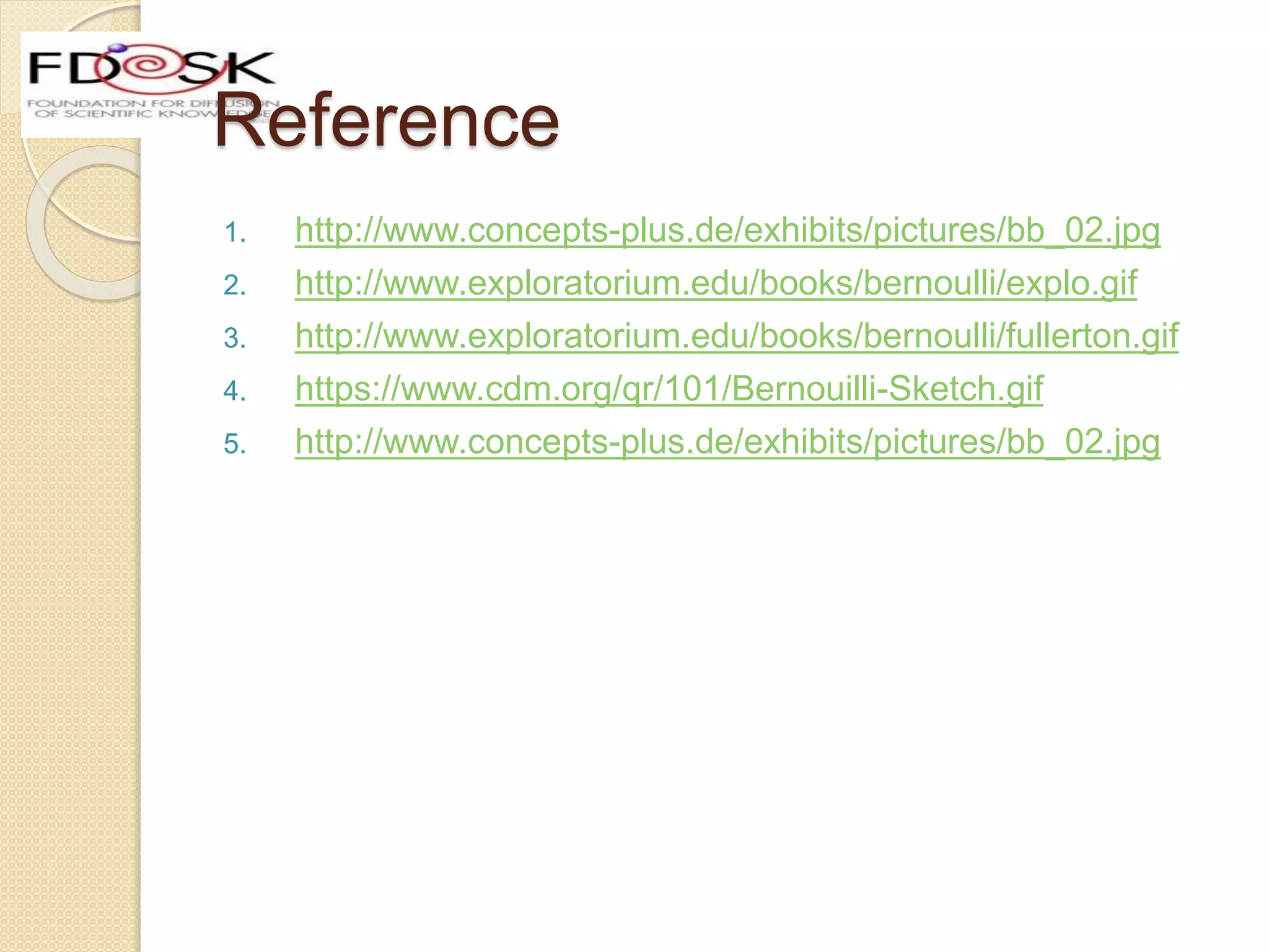 Bernoulli's principle by muhammad ahad butt | PPTX