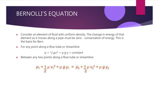 Bernoullis theorem | PPTX