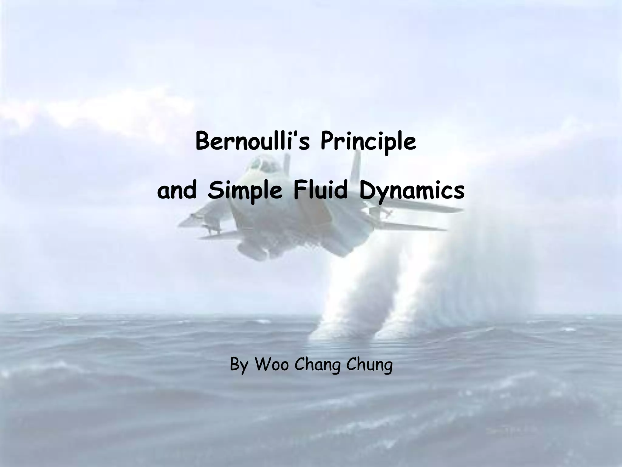 Bernoulli's Principle | PPT