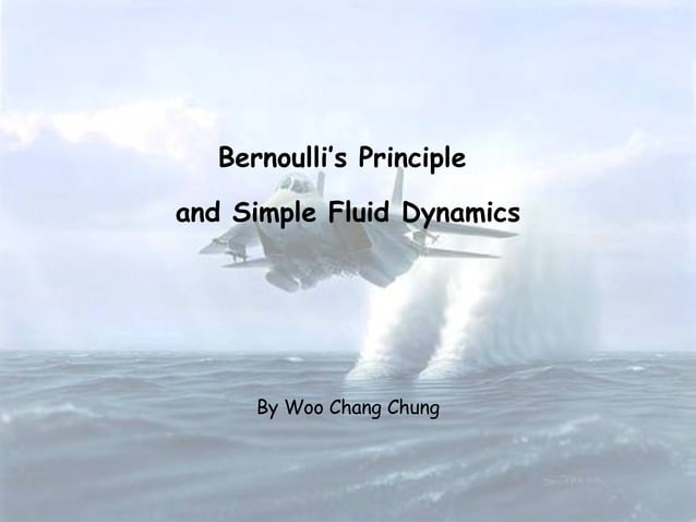 Bernoulli's Principle | PPT | Physics | Science