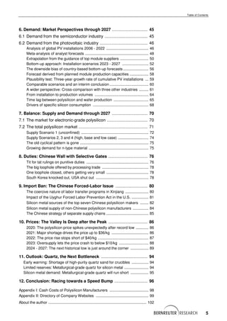 Polysilicon Market Outlook 2027 – Your Market Guide for Solar and ...