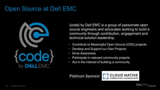 The Open Source Effect on Dell EMC - Joshua Bernstein - Dell EMC World ...