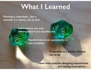 Bernstein diy experiment presentation | PPT