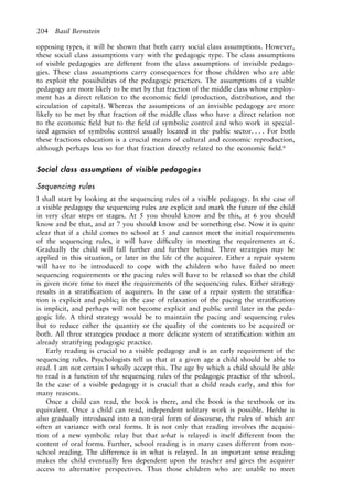 Bernstein social class_and_pedagogic_practice | PDF