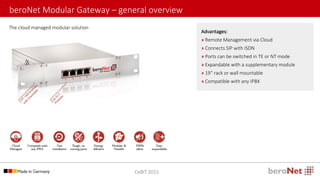 beroNet Gateways | PDF