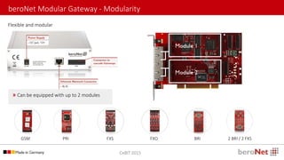 beroNet Gateways | PDF