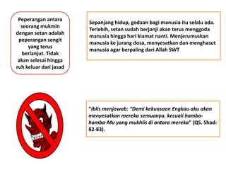 Berperang melawan syetan | PPT