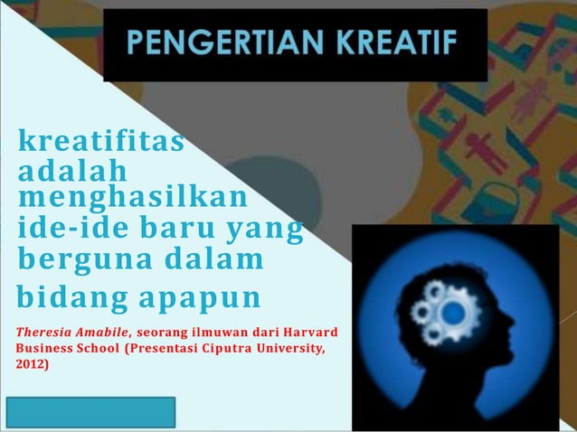Berpikir kreatif dan inovatif | PDF