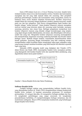Berpikir kritis sitizubaidah-um | PDF