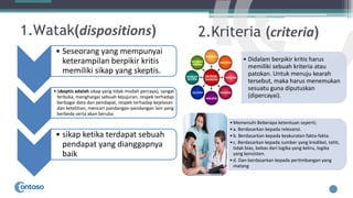 BERPIKIR KRITIS PADA PELAYANAN PASIEN INTENSIVE CARE UNIT | PDF