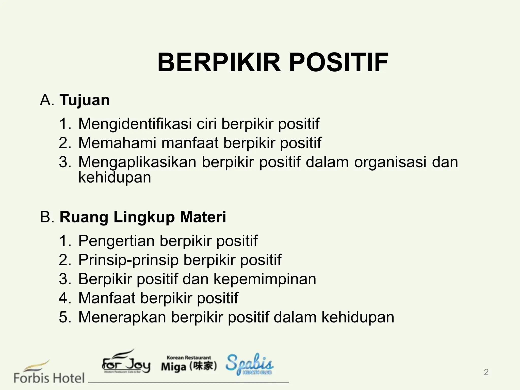 Berpikir pOsitif.ppt