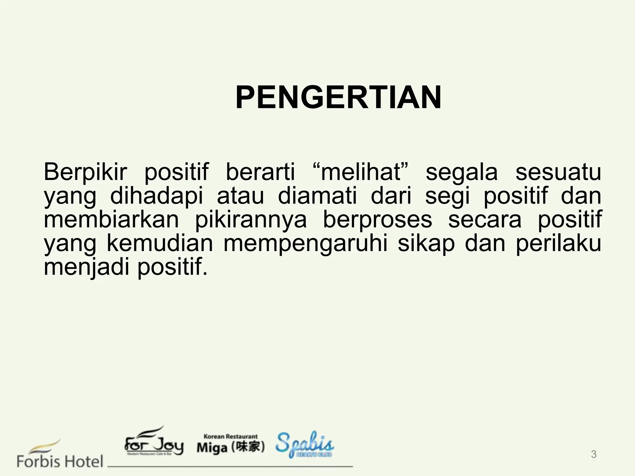 Berpikir pOsitif.ppt
