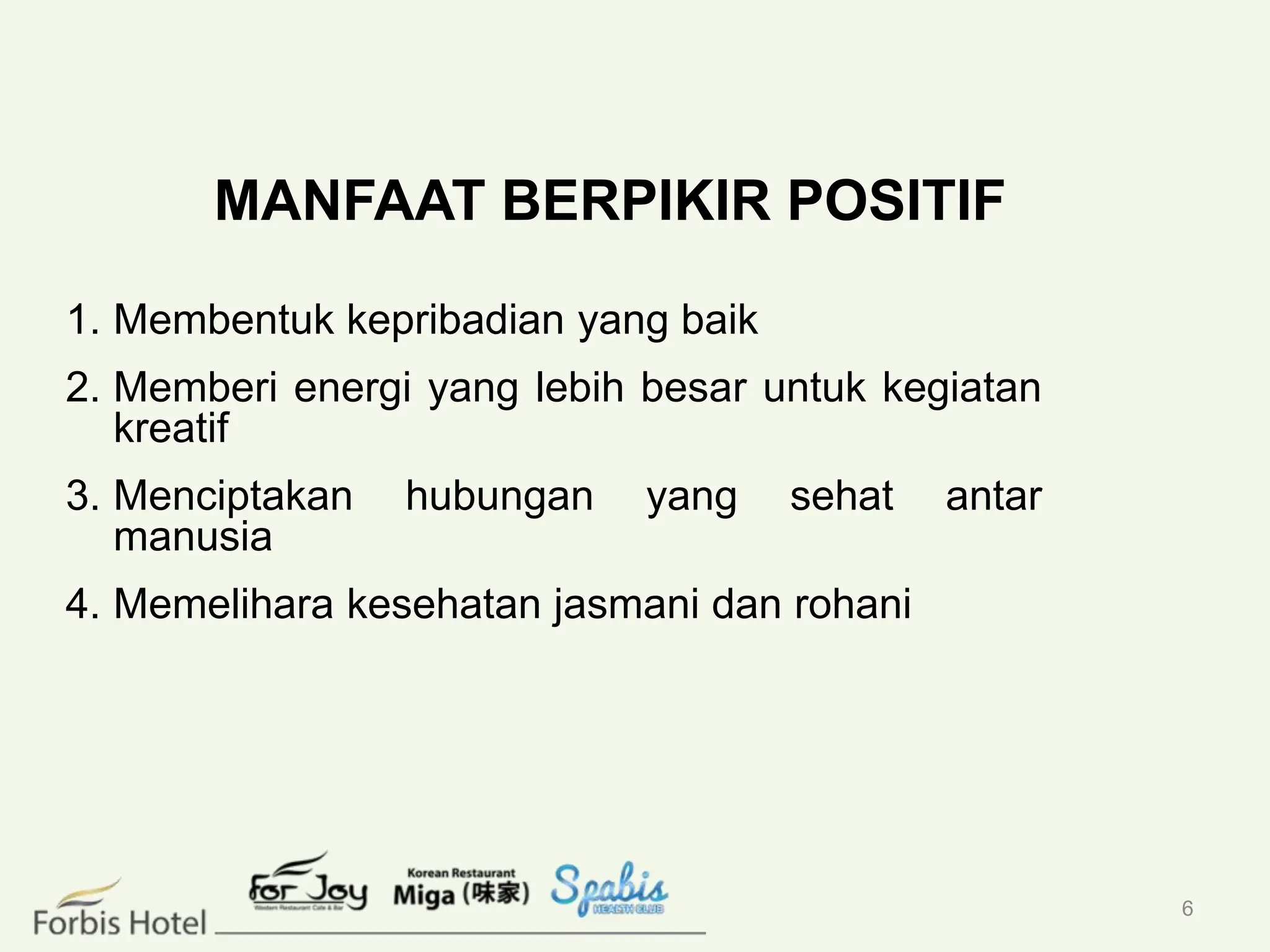 Berpikir pOsitif.ppt