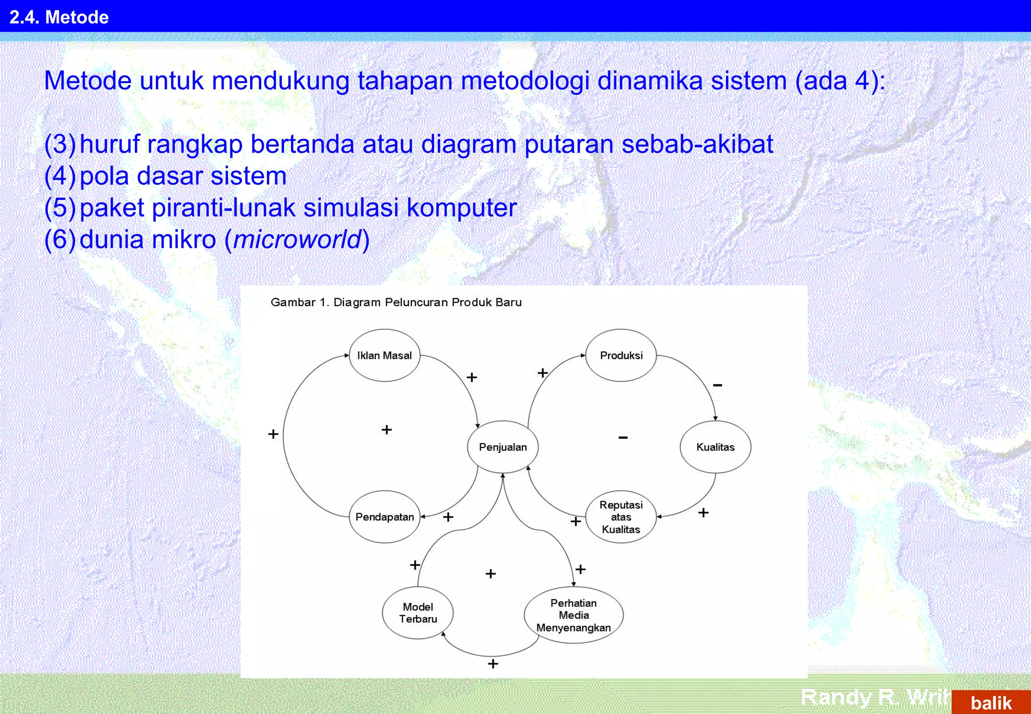 Berpikir Sistem=Paparan Dinamika Sistem V0 | PPS