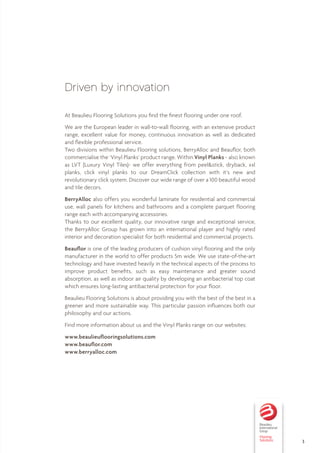 Berry alloc dreamclick | PDF