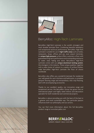 Catálogo BerryAlloc HighTech Laminado Original MadridForest | PDF | Woodworking | Arts and Crafts