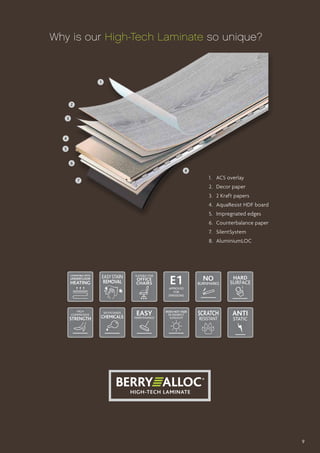 Catálogo BerryAlloc HighTech Laminado Original MadridForest | PDF
