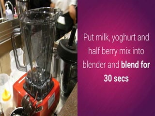 Berry Blitz Smoothie | PPT