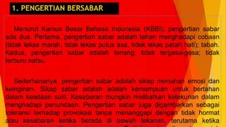 BERSABAR DALAM KEBAIKAN surat al-Balad 20.pptx