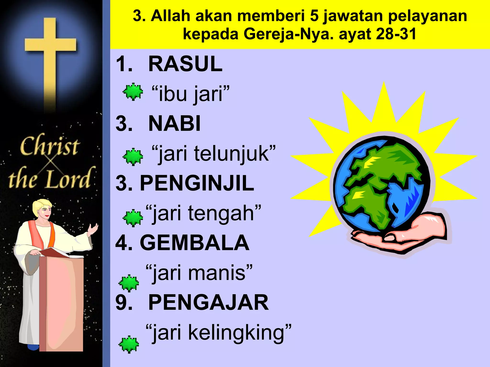 Bersatu membangun tubuh kristus | PPT