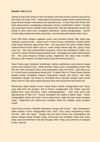 Bersepakat dengan Allah | PDF