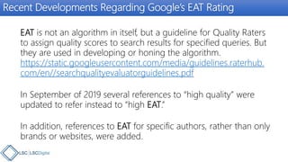 BERT: Google’s latest search algorithm to better understand natural ...