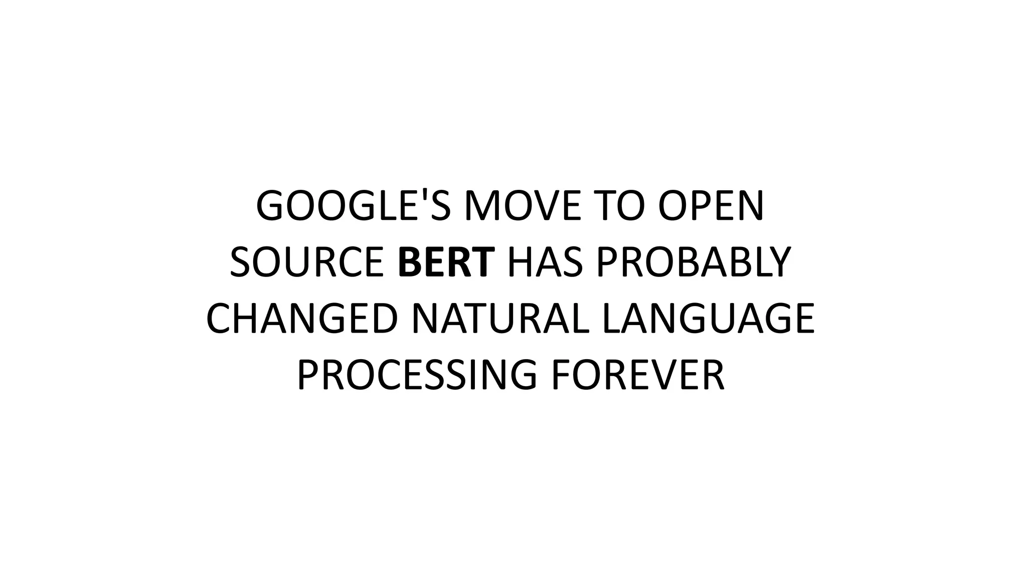 BERT ALGORITHM | PPT