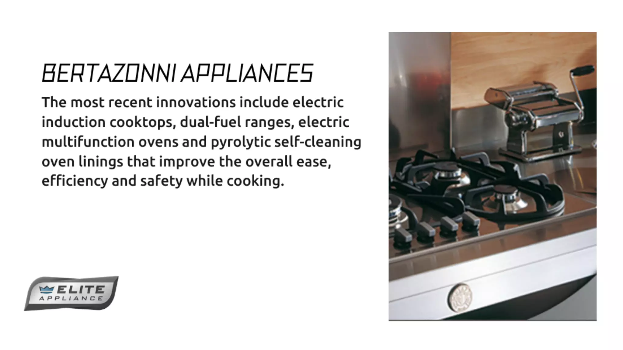 Bertazzoni appliances | PDF