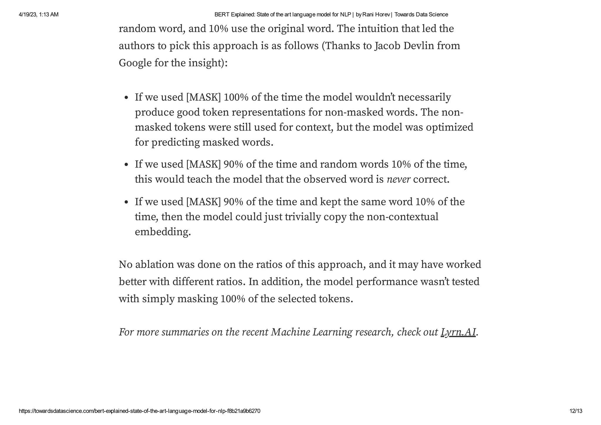 BERT Explained_ State of the art language model for NLP.pdf