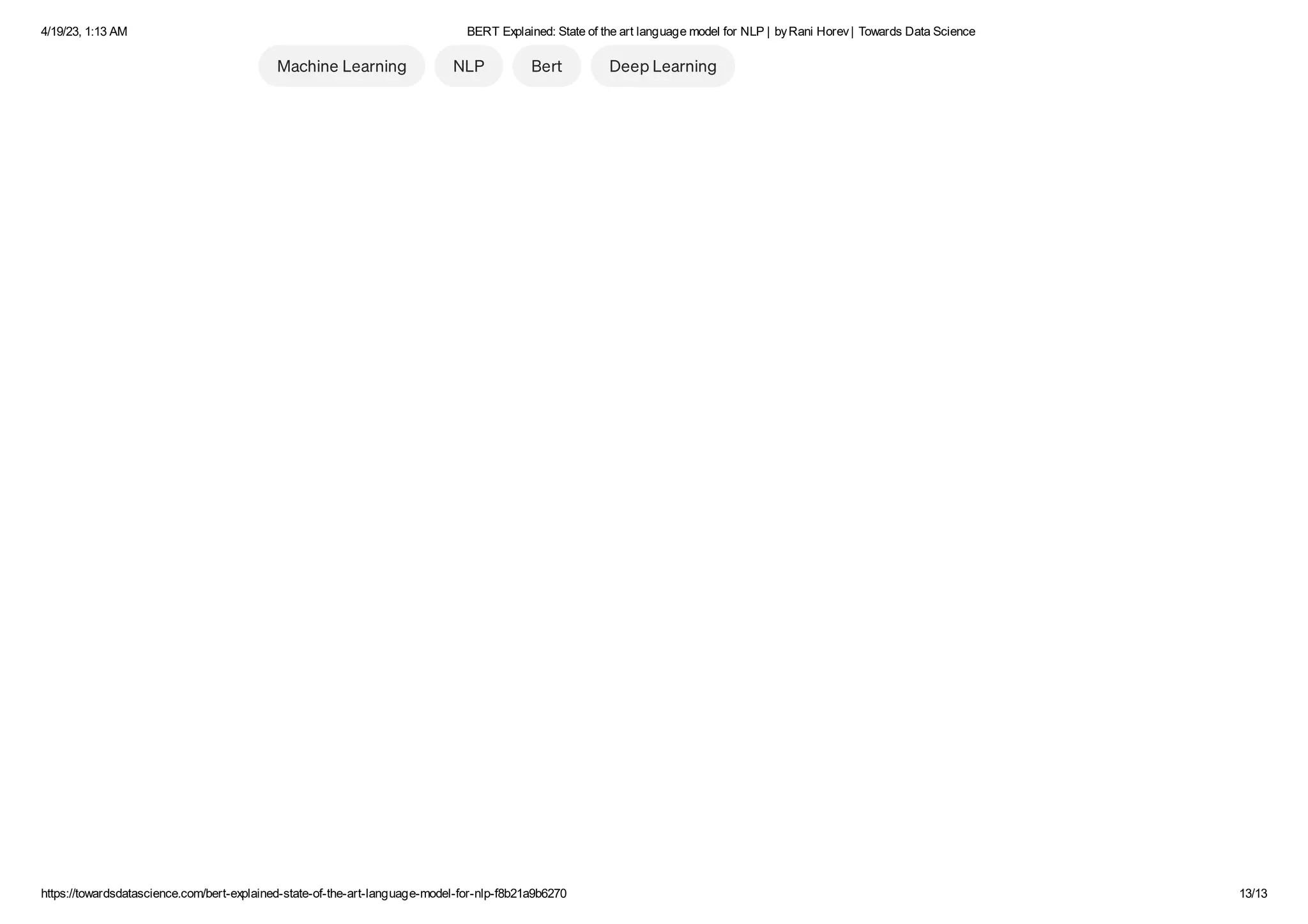 BERT Explained_ State of the art language model for NLP.pdf