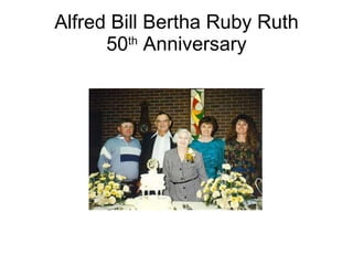 Bertha through the years | PPT | Birthday | Personal Celebrations ...