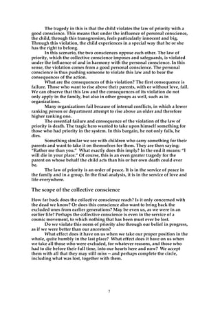 Bert Hellinger - On Consciences (Family Constellation) | PDF