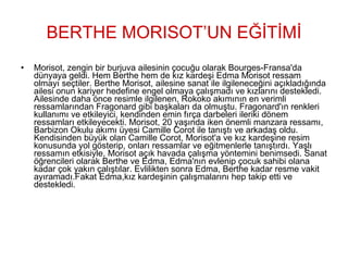 Berthe Morisot | PPT