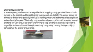 Berthing and unberthing operations | PPTX