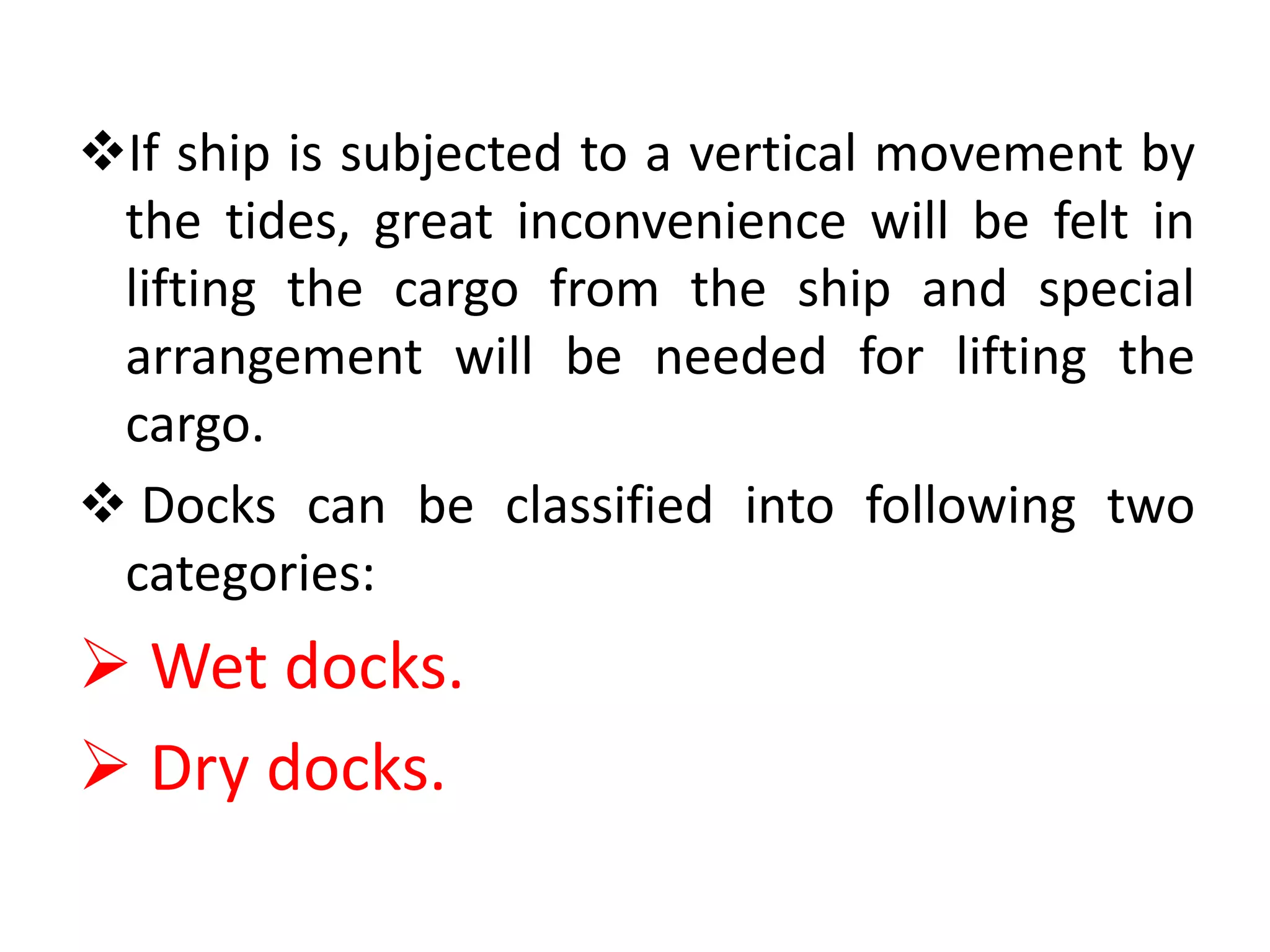 Berthing structures | PPTX