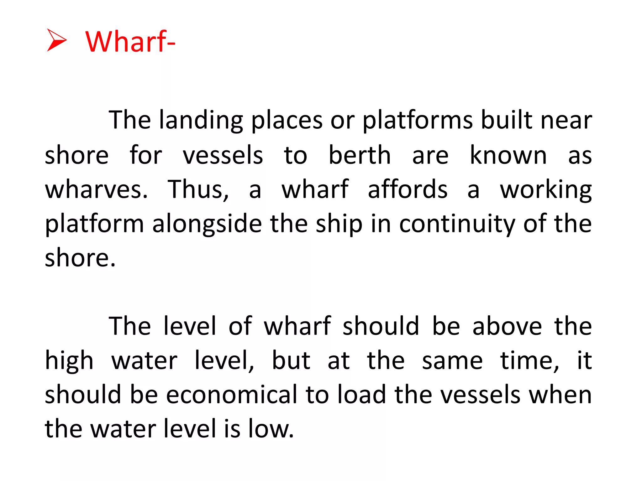 Berthing structures | PPTX
